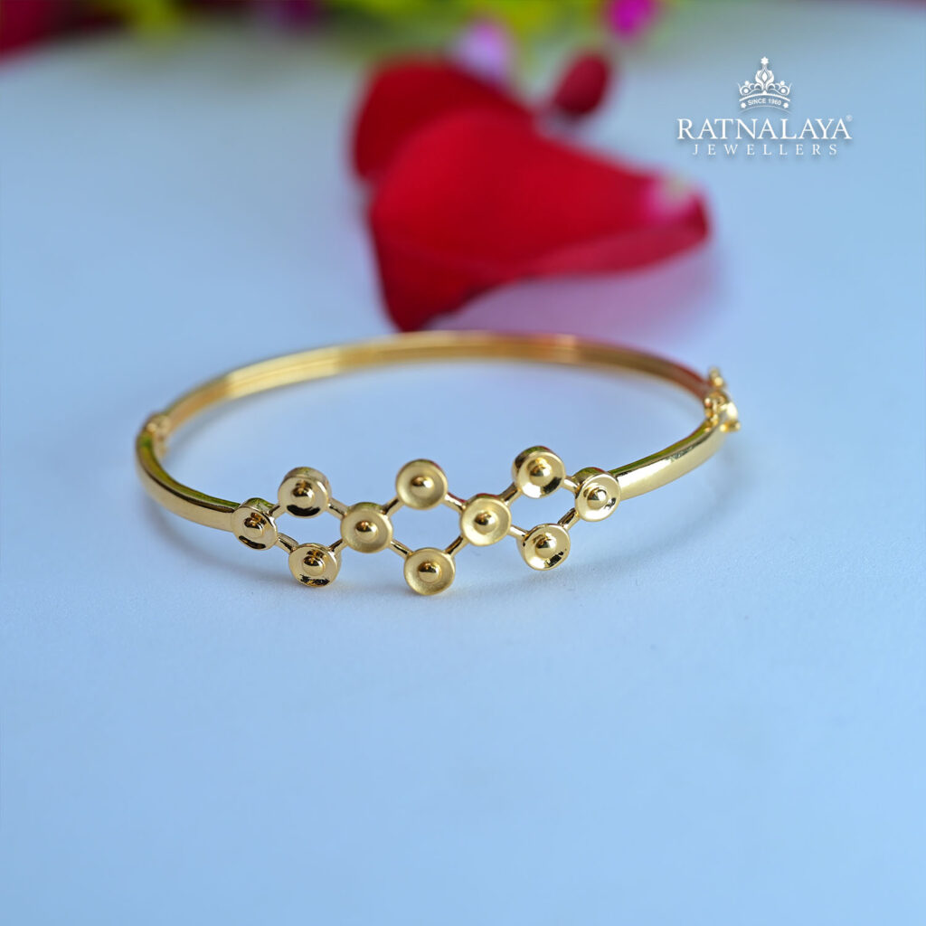Fancy Gold Bracelet for Girl and Women | RATNALAYA JEWELLERS